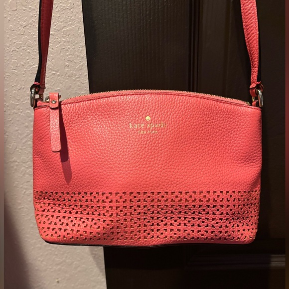 kate spade | Bags | Like New Kate Spade Coral Pink Millie Wakefield ...